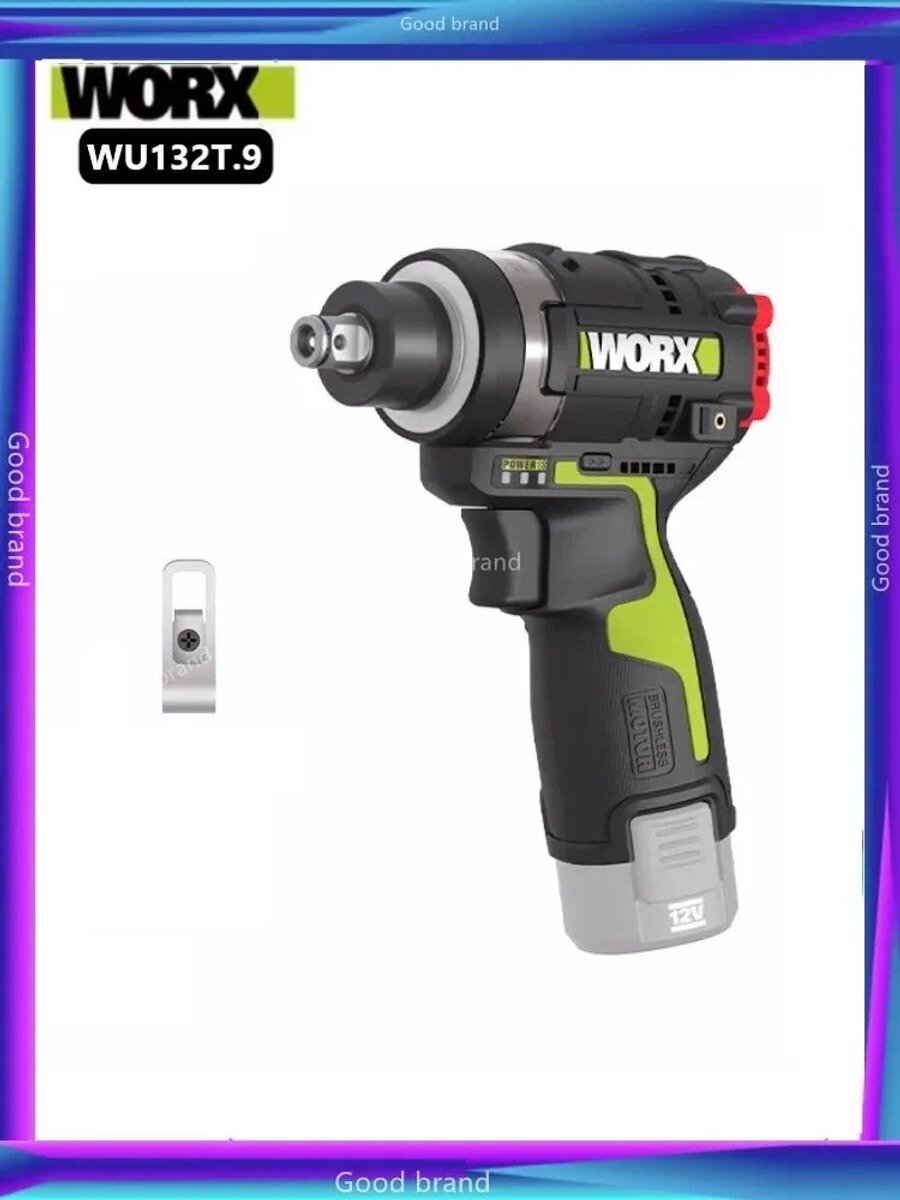 Аккумуляторная дрель-шуруповерт и гайковерт WORX WU132T, без АКБ и ЗУ