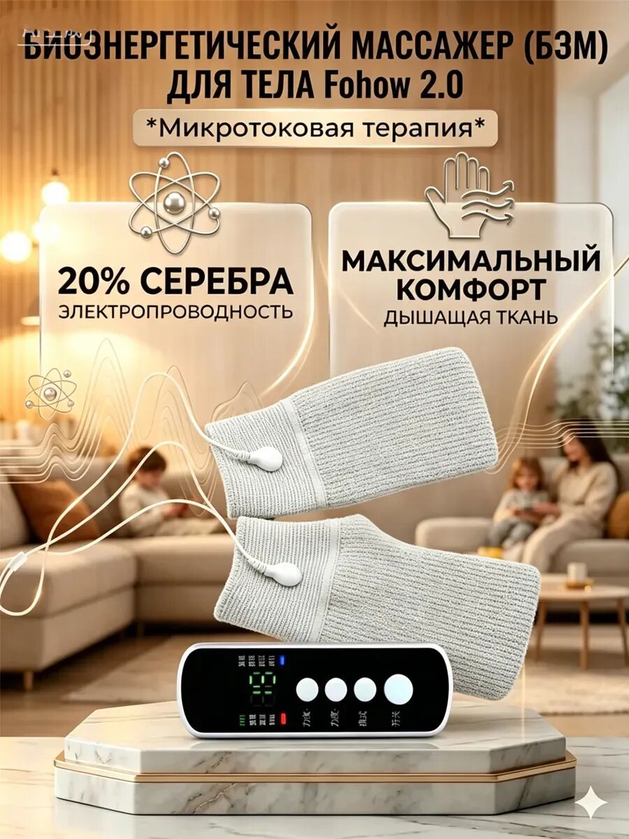Биоэнергетический массажер (БЭМ) для тела Fohow 2.0