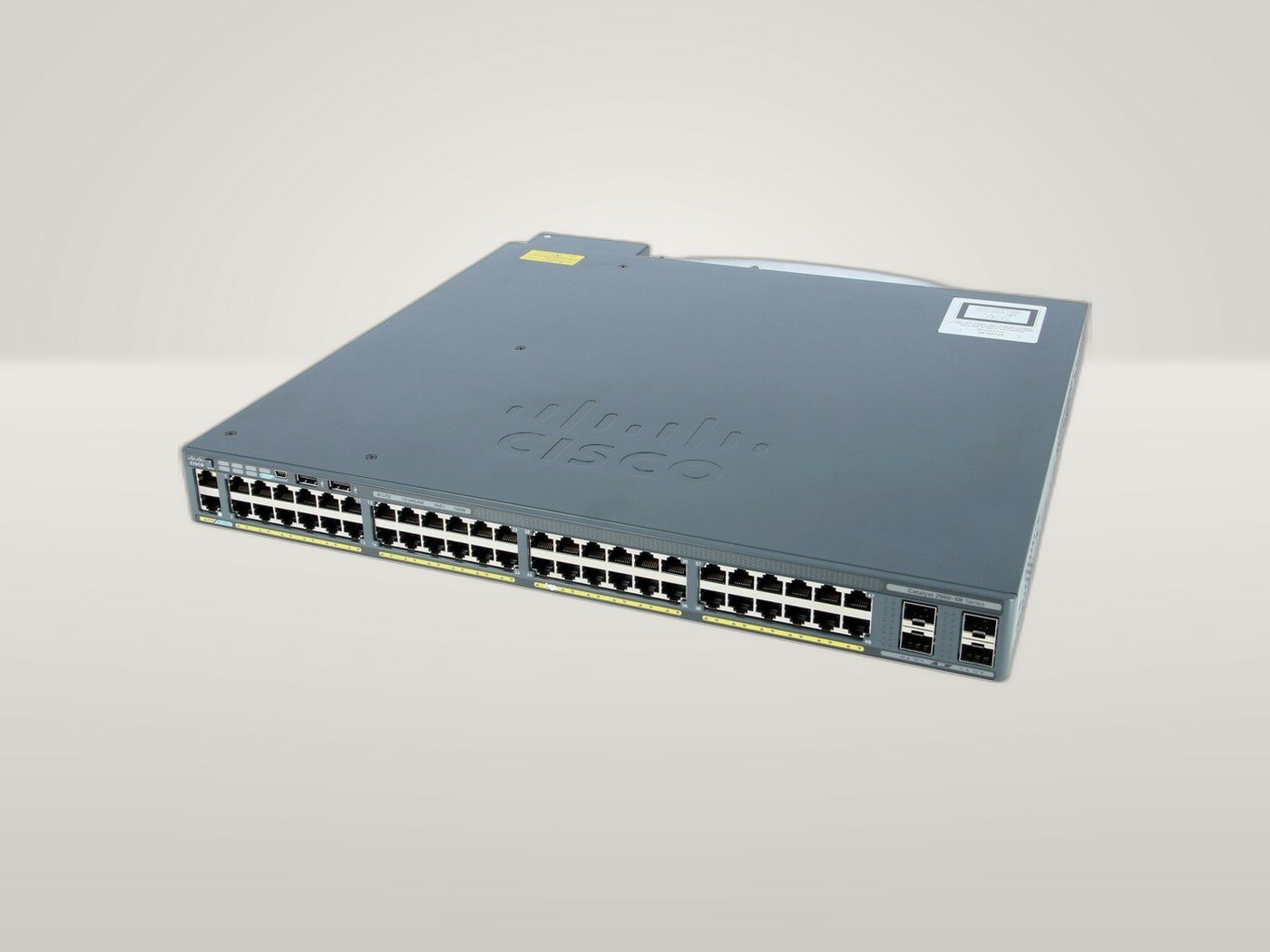 Коммутатор CISCO WS-C2960XR-48LPD-I Catalyst 2960-XR 48 GigE PoE 370W, 2 x 10G SFP+, IP Lite
