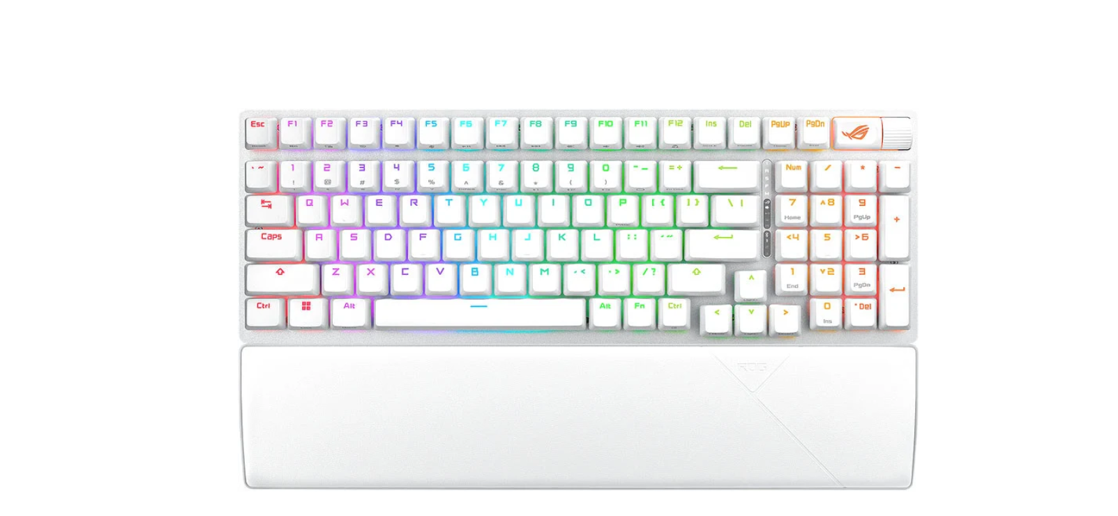 Клавиатура ASUS ROG Strix Scope II 96 Wireless Moonlight White (NX Snow)