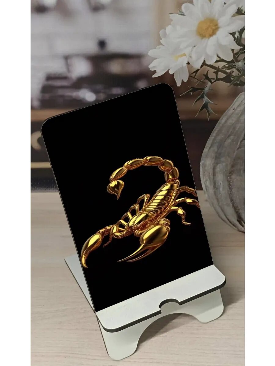 Подставка для телефона зодиак скорпион 4