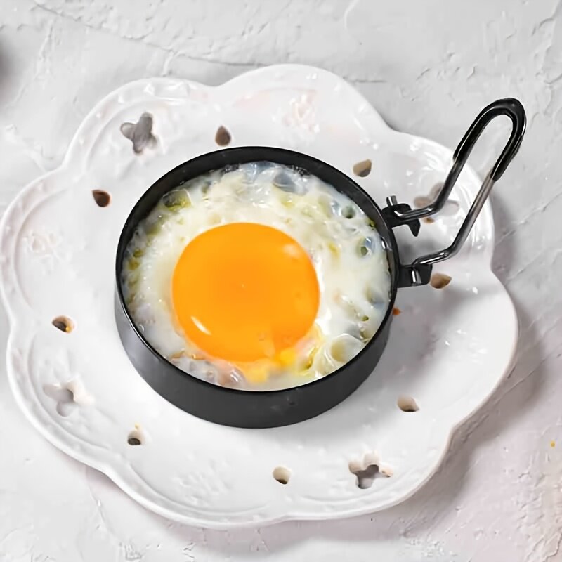 Черное кольцо для жарки яиц, форма для яйца