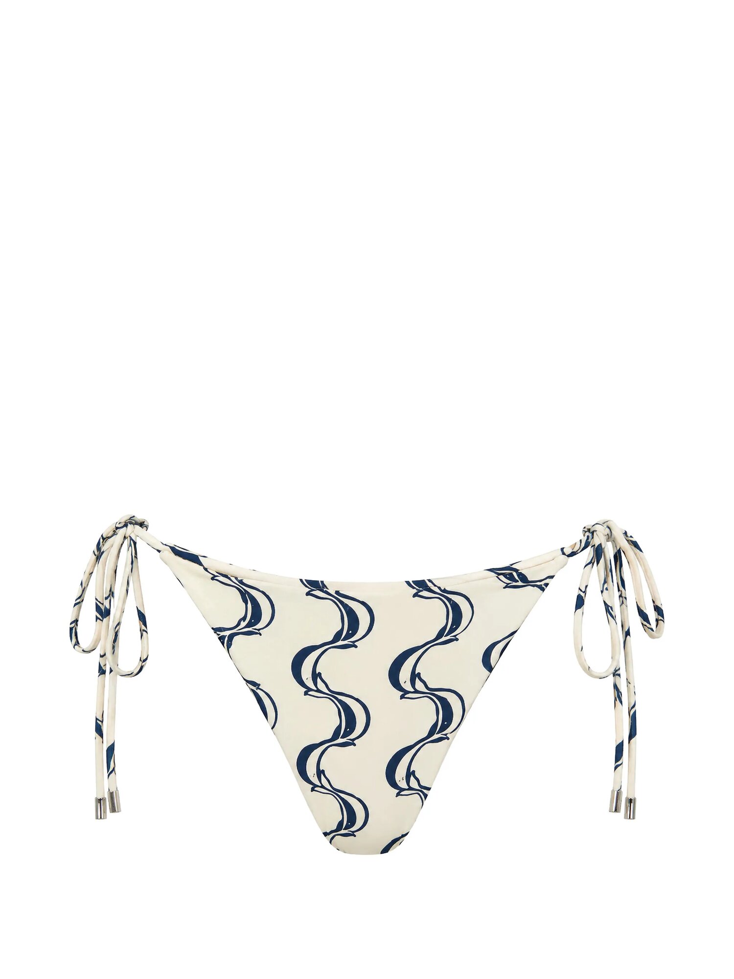 Купальник Graphic-print tie-side bikini bottoms