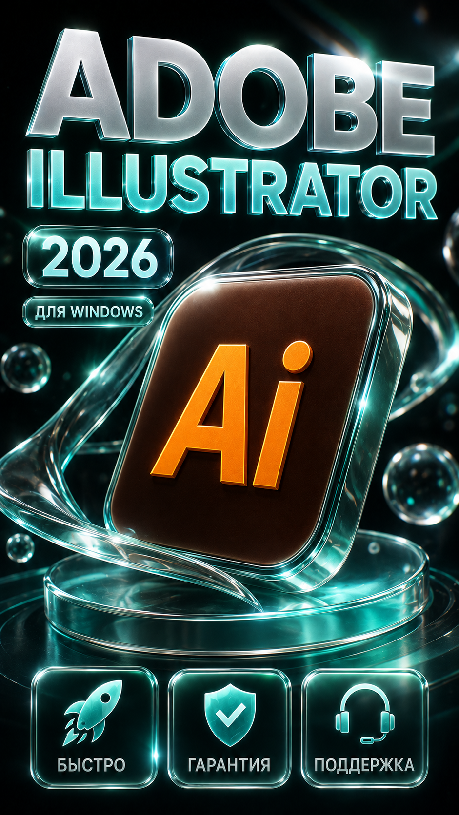 Adobe Illustrator 2026 для Windows | Полноценная бессрочная версия
