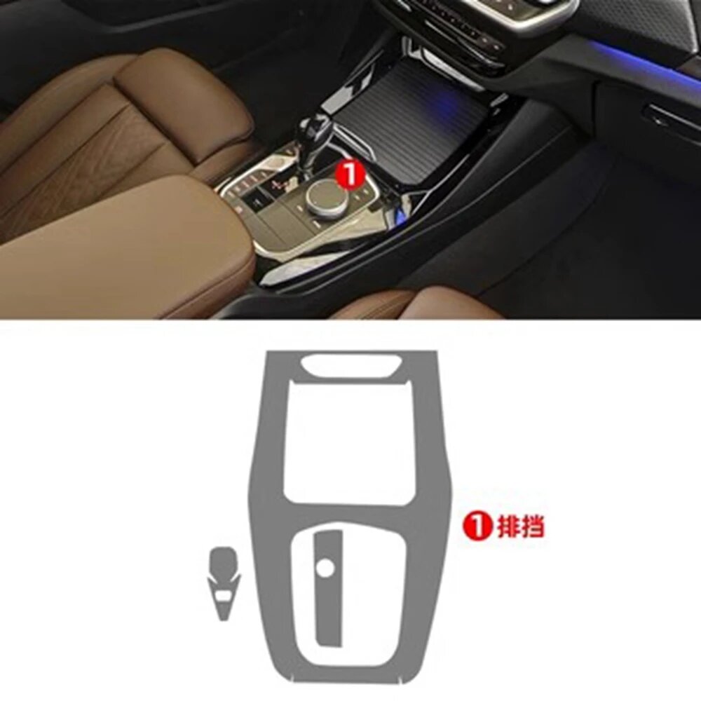 Защитная пленка на подлокотник BMW X3/X4 G, 2022-2024