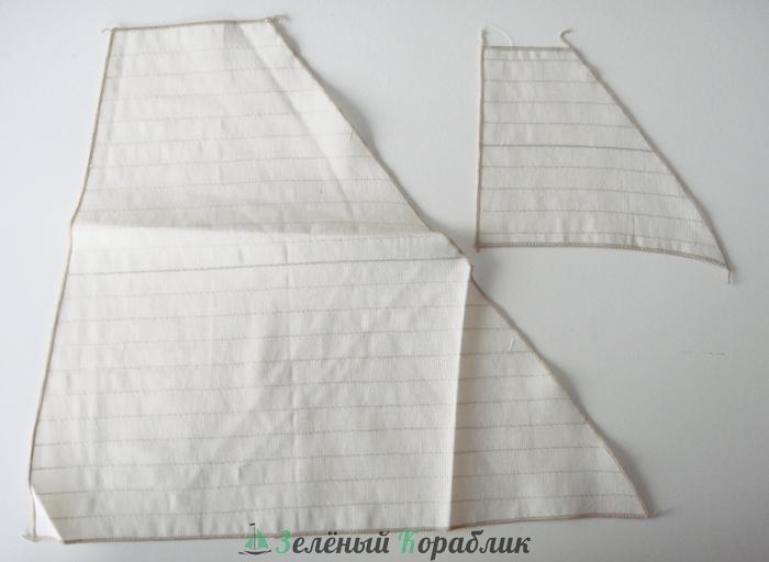 Комплект парусов для сборной модели корабля Bragozzo Amati AM5618-27