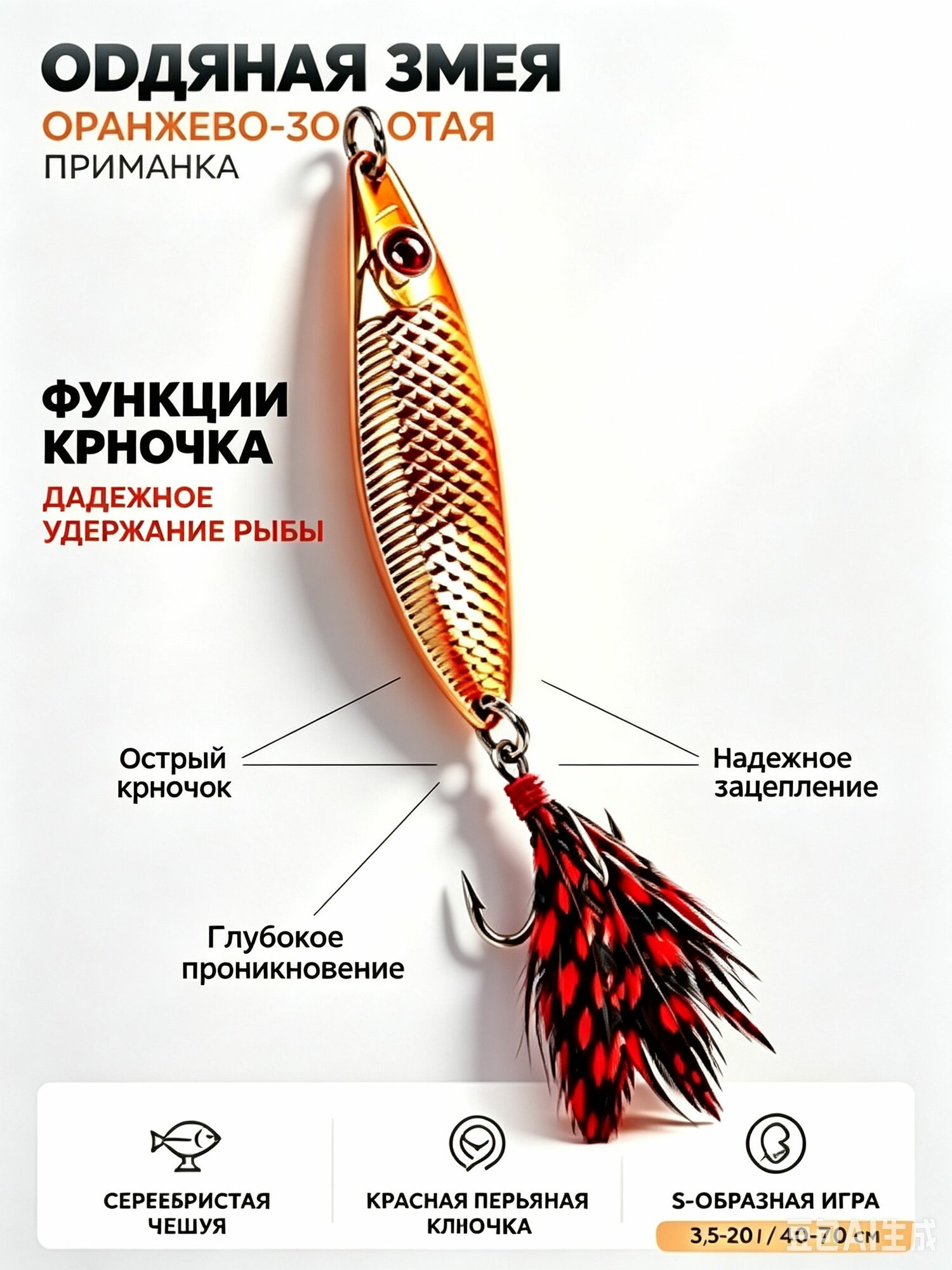 Мормышка, 10 г