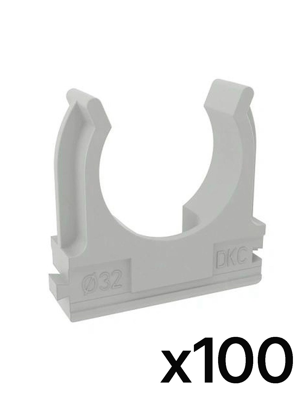 DKC Крепление для труб 32 мм, 100 шт.