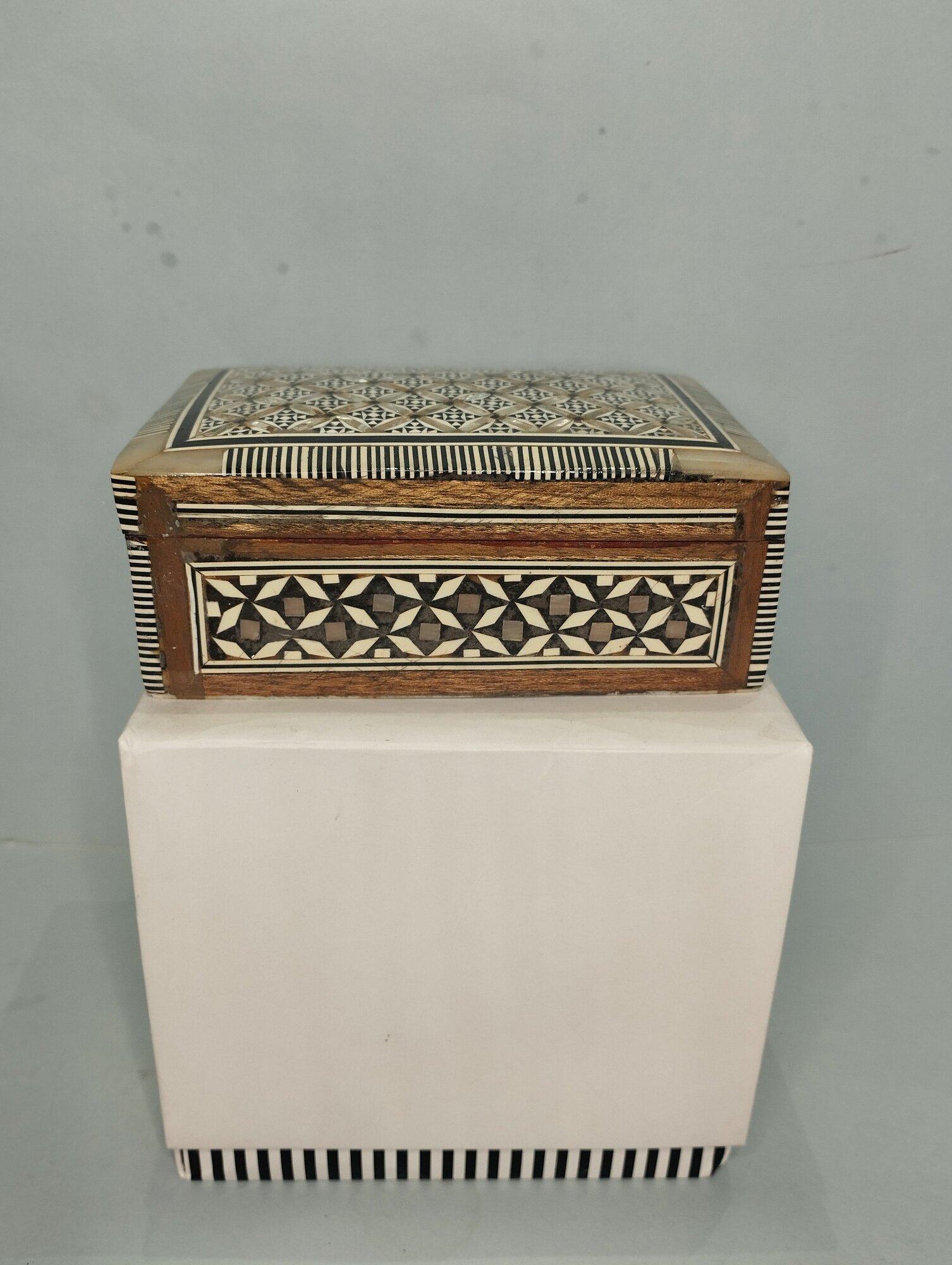 Винтажная шкатулка СССР, дерево, 1980г