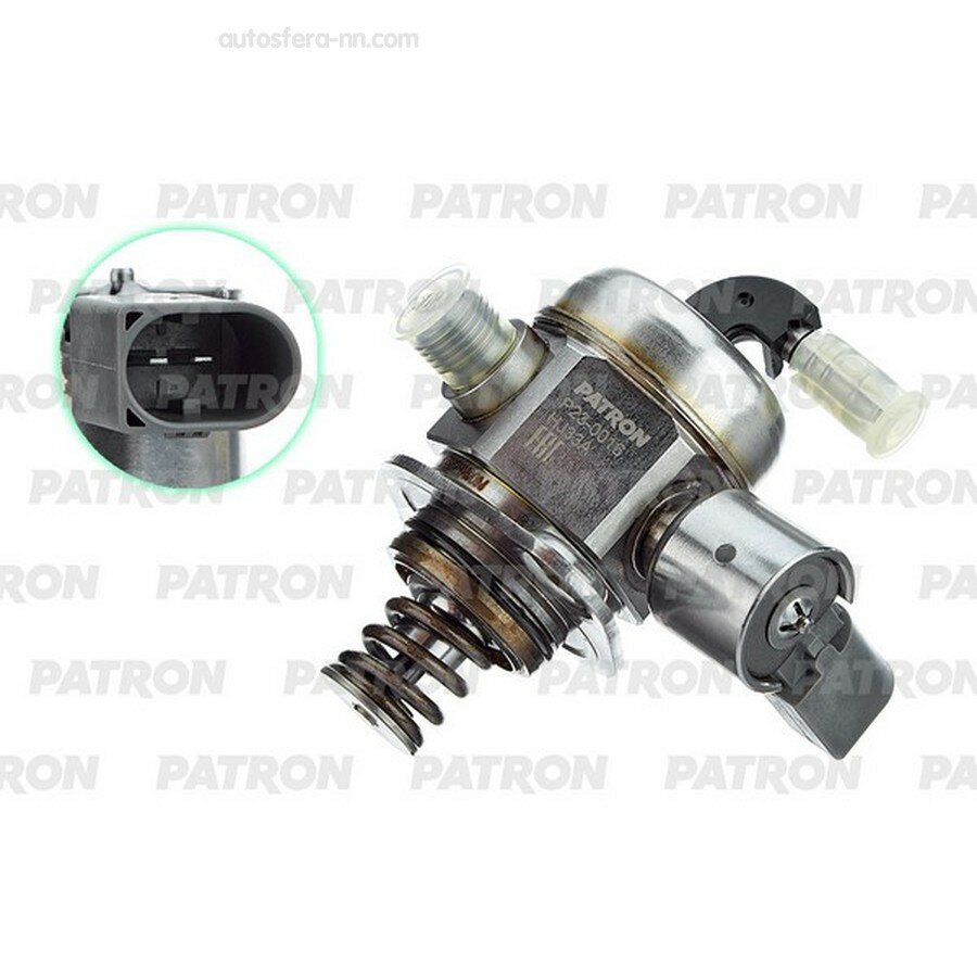 PATRON P230016 Насос топливный механический BOSCH unit AUDI: A3 1.4TSI 14- \ SKODA: Karoq 1.4TSI 17- \ VW: Touran 1.4TSI 15-