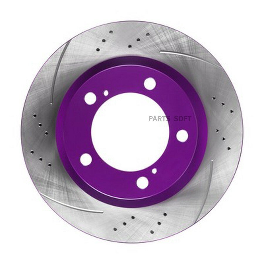 NIBK Диск тормозной Performance TOYOTA LC 200 2007 RN1268DSET 2шт