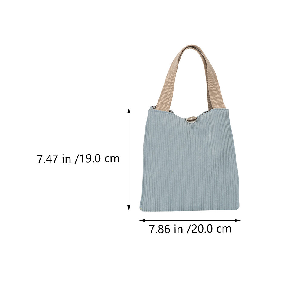 Сумка Для Обеда Небольшого Размера Синего Цвета Объём 20.00X19.00X13.00Cm