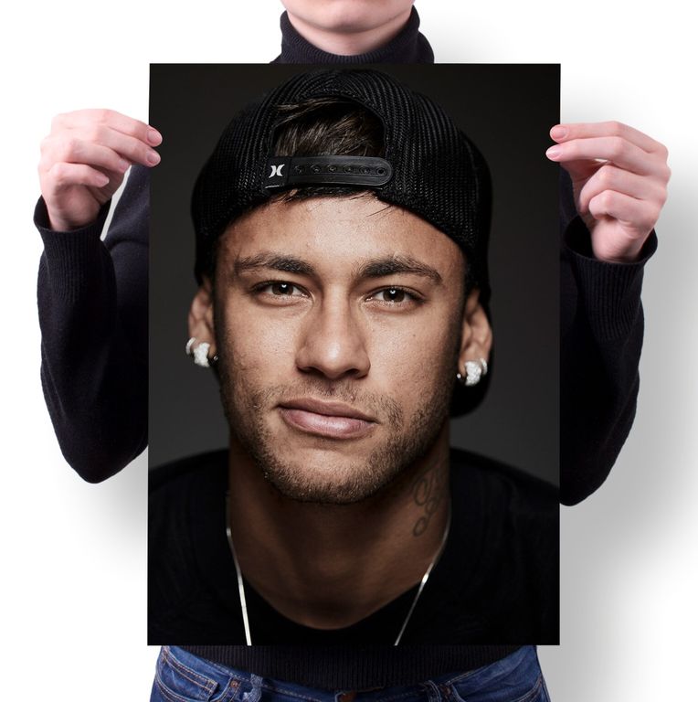 Плакат Неймар да Силва Сантос Жуниор, Neymar da Silva Santos Junior №19, А2