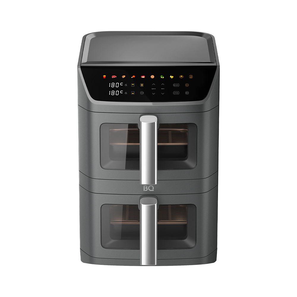 Аэрогриль BQ AF1212S Gray + Книга рецептов