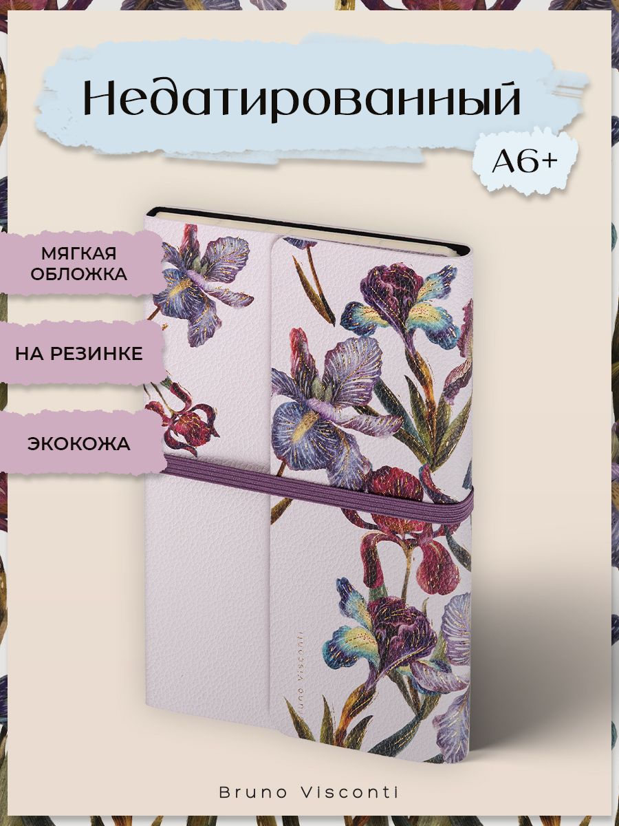 Bruno Visconti Ежедневник недатированный А6 в линейку, 96