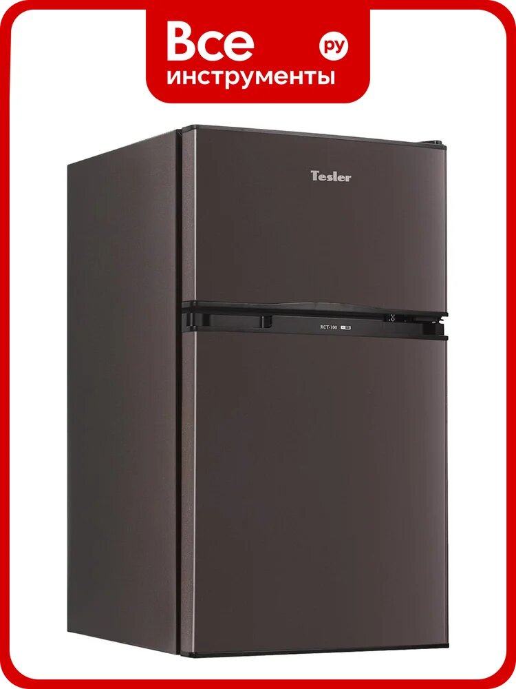 Холодильник TESLER RCT-100 DARK BROWN 00000201971