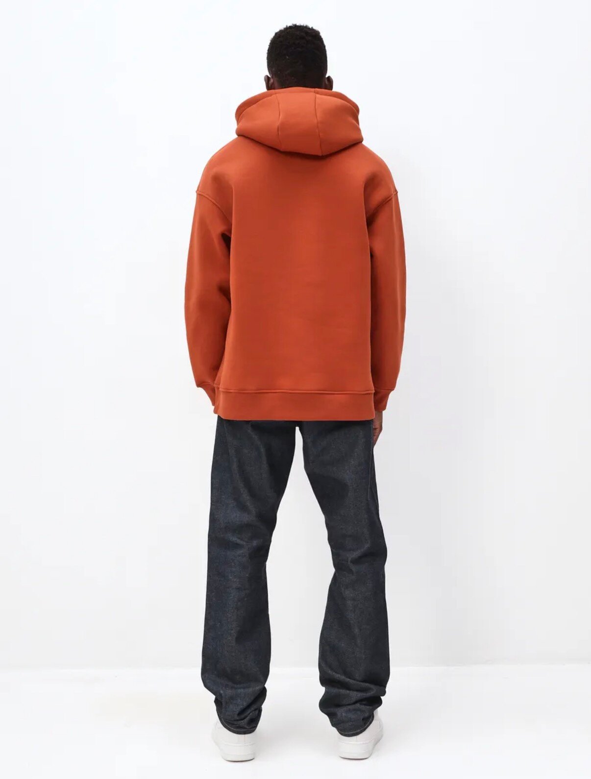 Худи  Худи с начесом, 1 шт., размер 56 (3XL), , терракот — фото 1