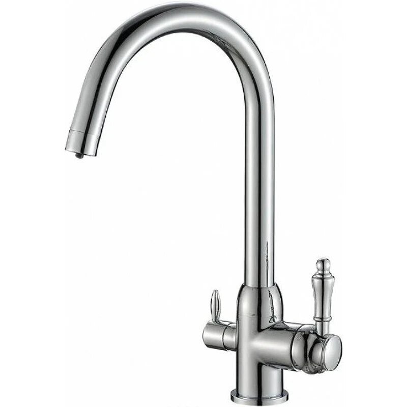 Смеситель для кухни ZorG Steel Hammer SH723CR