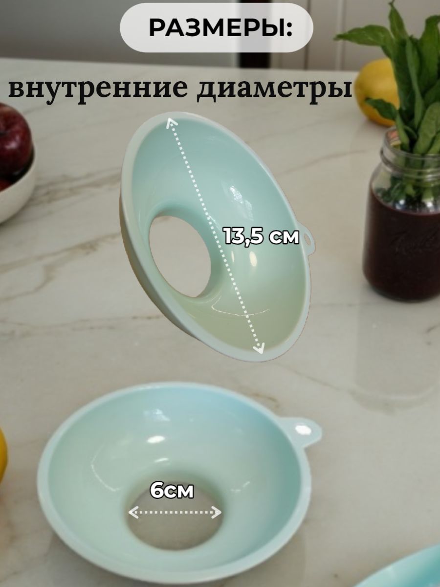 Воронка кухонная с широким горлом, для банок — фото 1