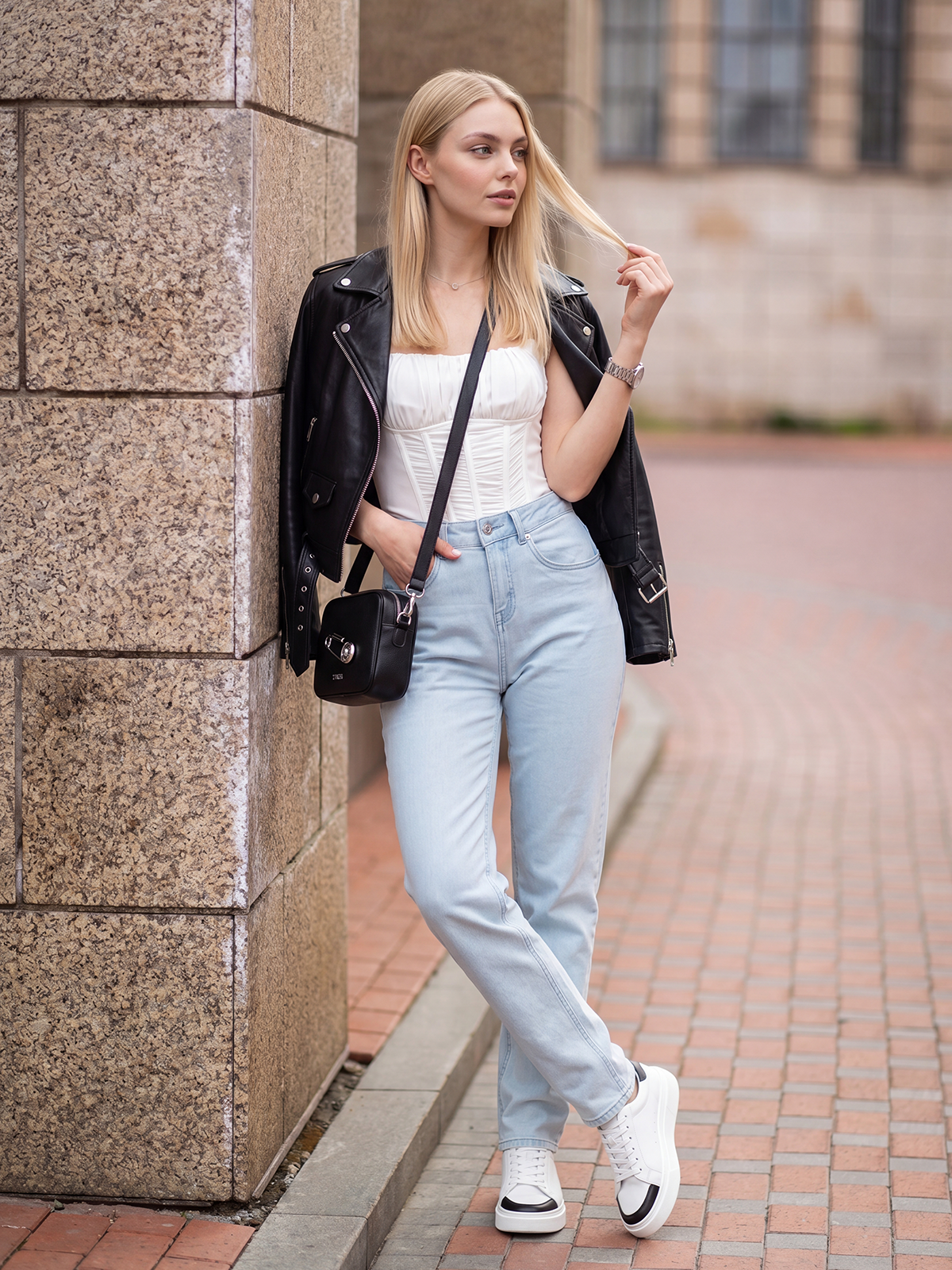 Джинсы классические MIA MANIA женские прямые regular fit