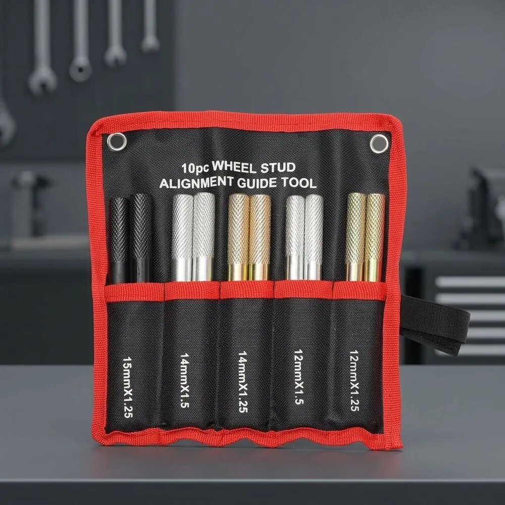 Шпилька автомобильная "10pc WHEEL STUD ALIGNMENT GUIDE TOOL", 10 шт.