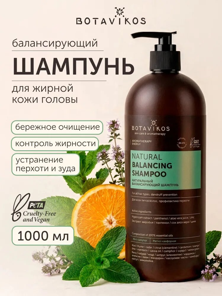 Шампунь от перхоти для волос, 1л