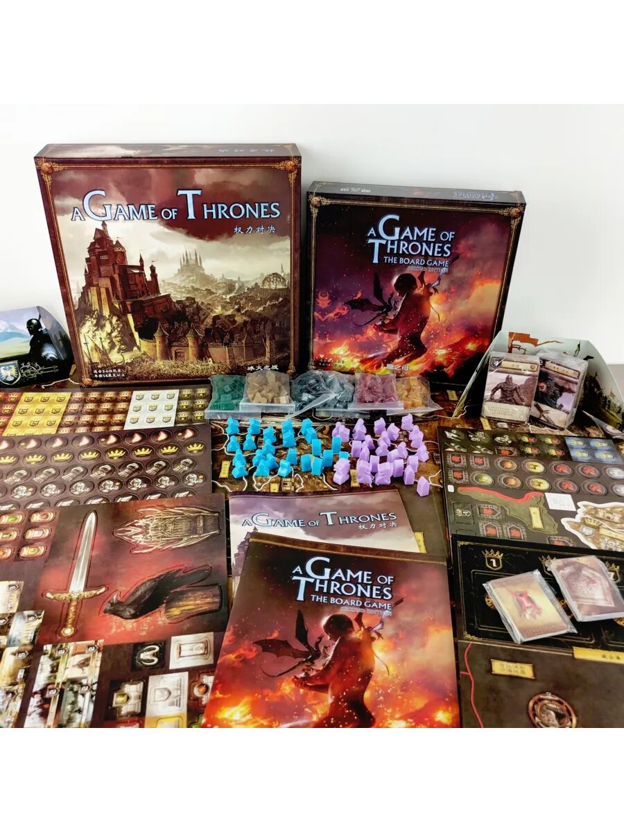Настольная игра: A Game of Thrones + Expansions