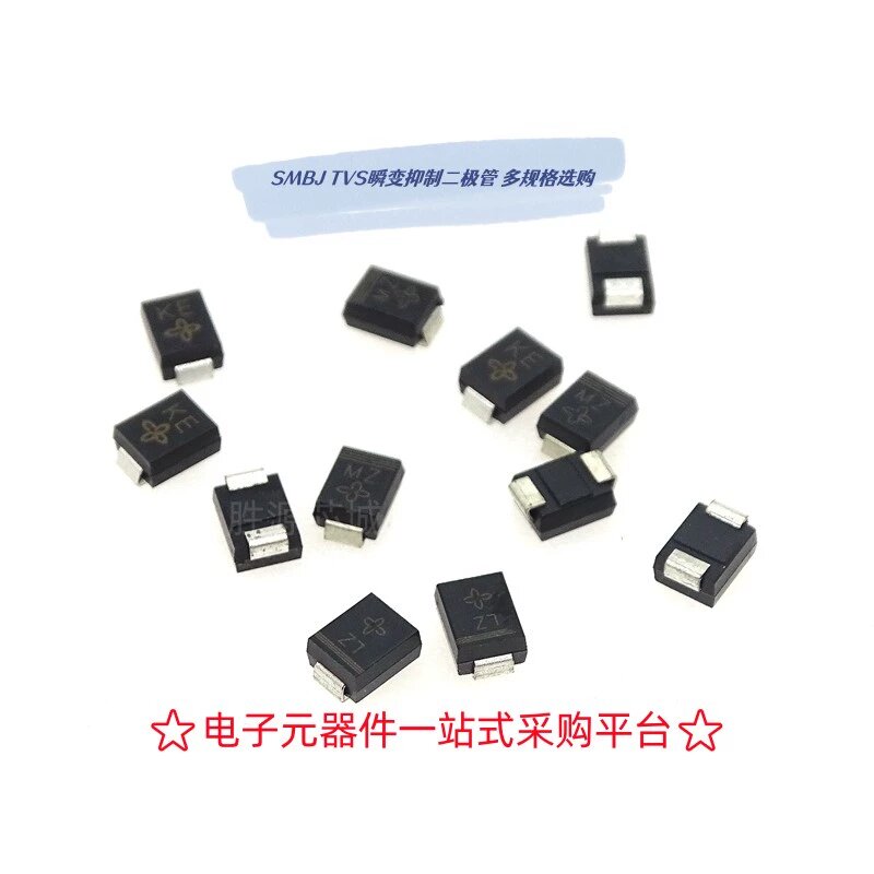10pcs/ smbj75a/75ca/78a/78ca/85a/85ca/90a/90ca tvs