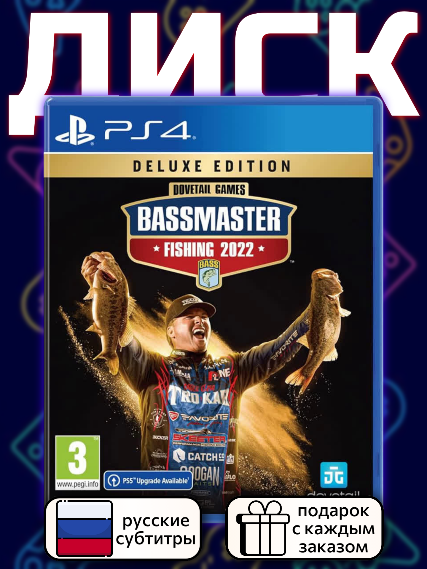 Bassmaster Fishing 2022 Deluxe Edition [PS4, рус. субтитры]