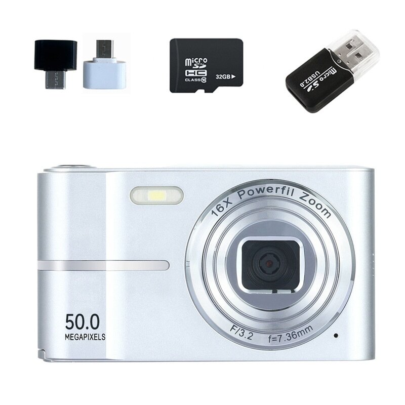 Цифровой фотоаппарат унисекс X-IT M03 Card Reader+Apple Adapter, 64G Internal Memory Card