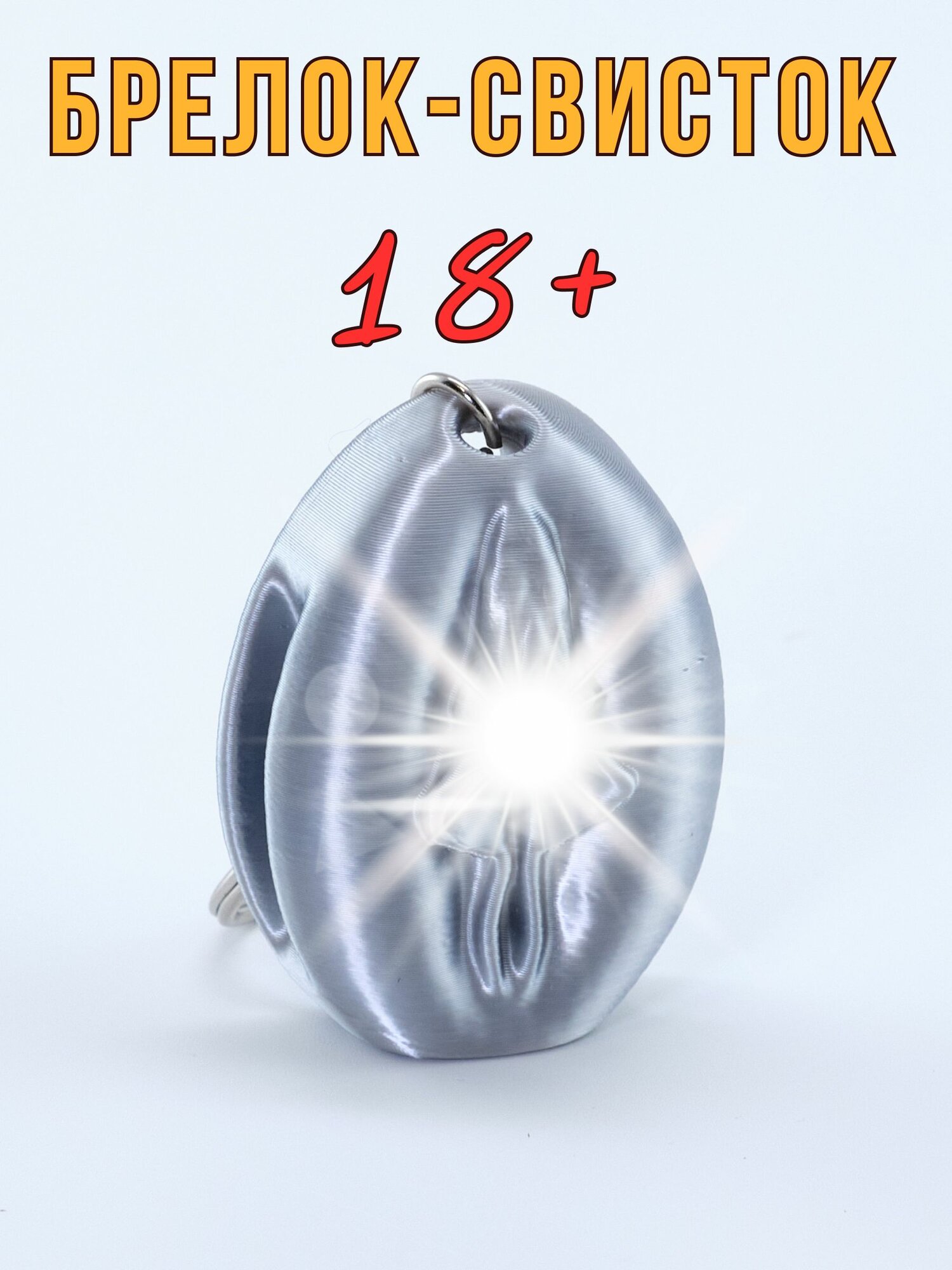 Брелок вагина, свисток прикольный подарок 18+