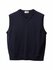 Жилет Versace Embroidered wool knit vest, размер 46, синий