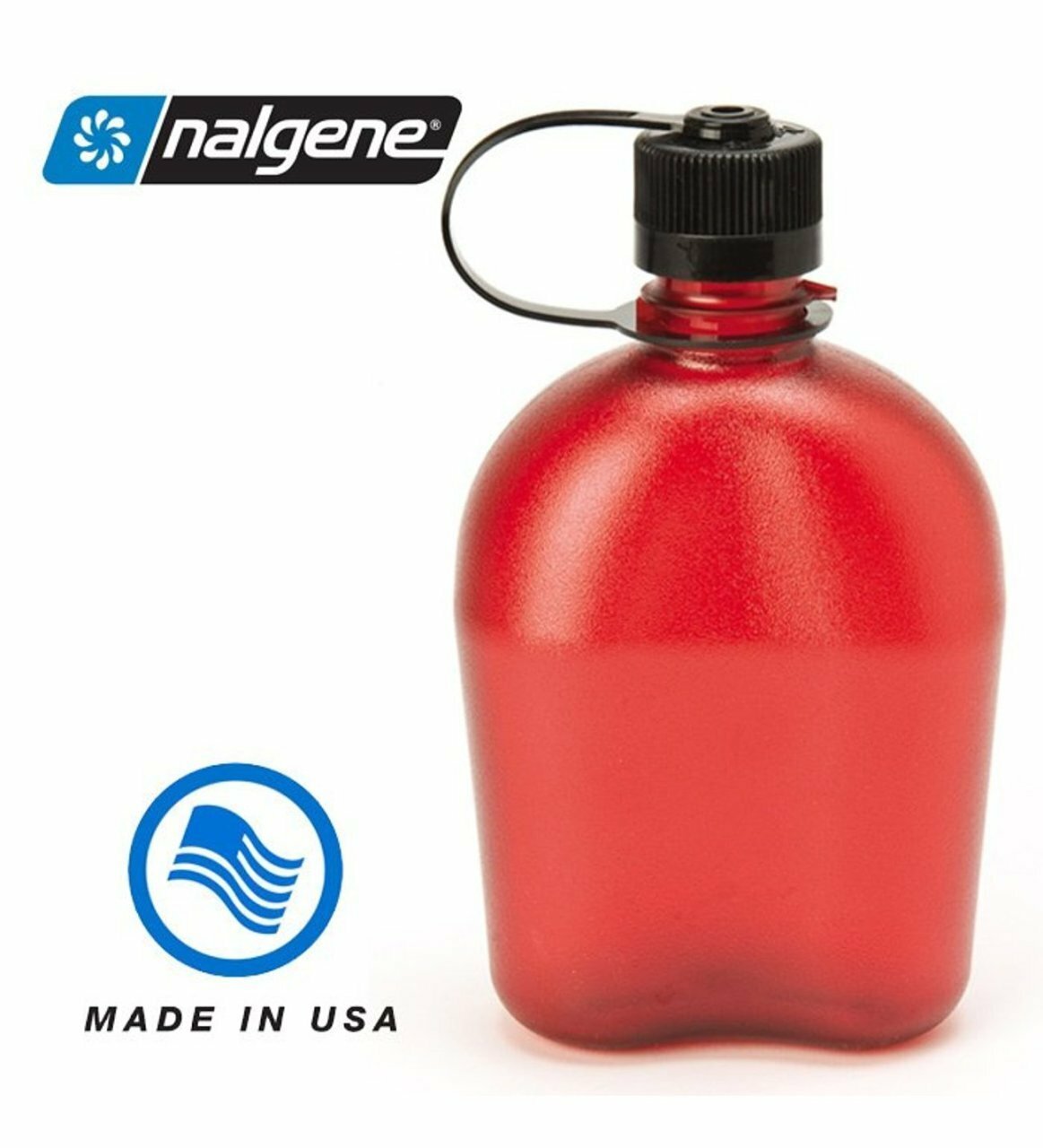 Nalgene Туристическая бутылка для воды 1000 мл, красный
