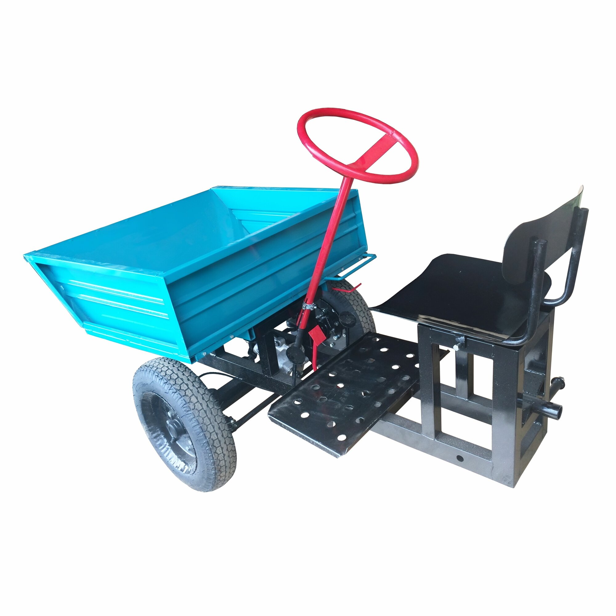 Прицеп-адаптер передний АК-1 к мотоблоку с кузовом (колесо 4.00-10 Китай) (Чебоксары)