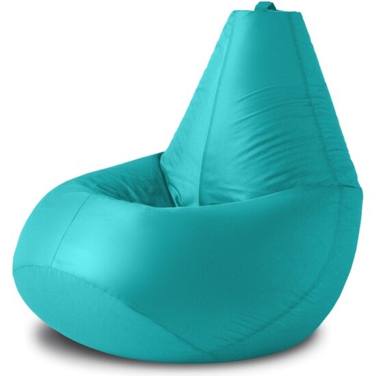 Кресло-мешок Mypuff груша Бирюза, размер XL-Компакт, оксфорд (bm_372)