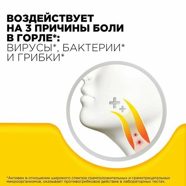 Стрепсилс вкус меда и лимона таблетки для рассасывания 24шт — фото 1