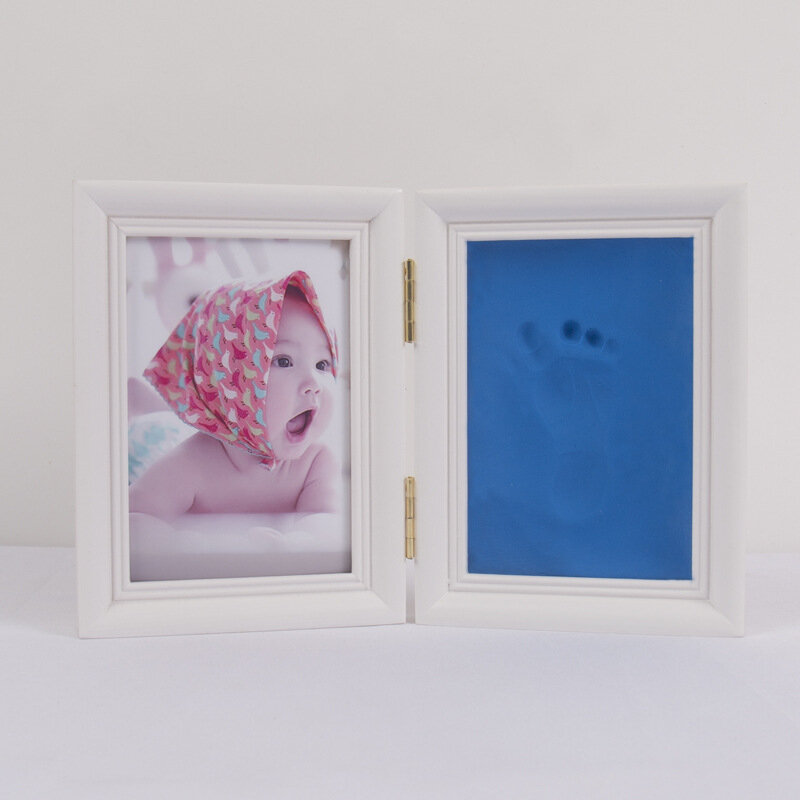 Глина для отпечатков ручек и ножек младенца, подарок с отпечатками ручек и ножек для младенцев, памятный подарок новорожденному, подарок на первый день рождения.