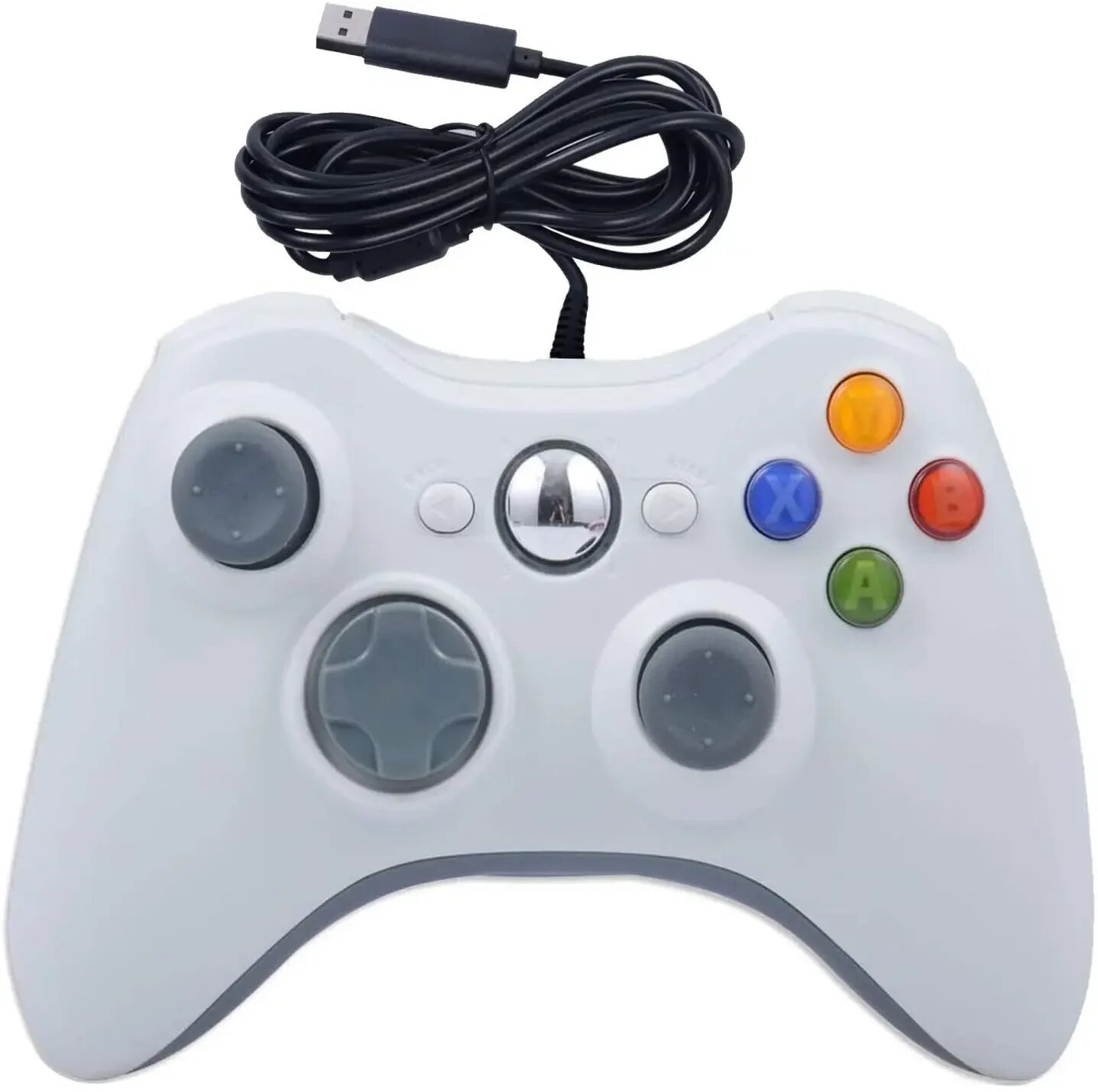 Проводной геймпад Finera для Xbox 360 White