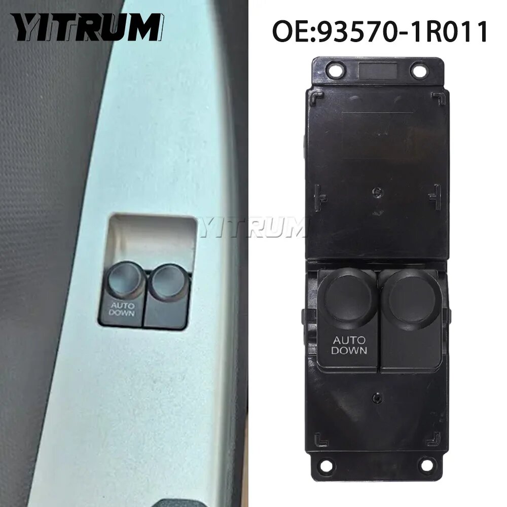 Блок управления электрическим переключателем окна YITRUM для HYUNDAI Solaris 2011-2017 93570-1R011
