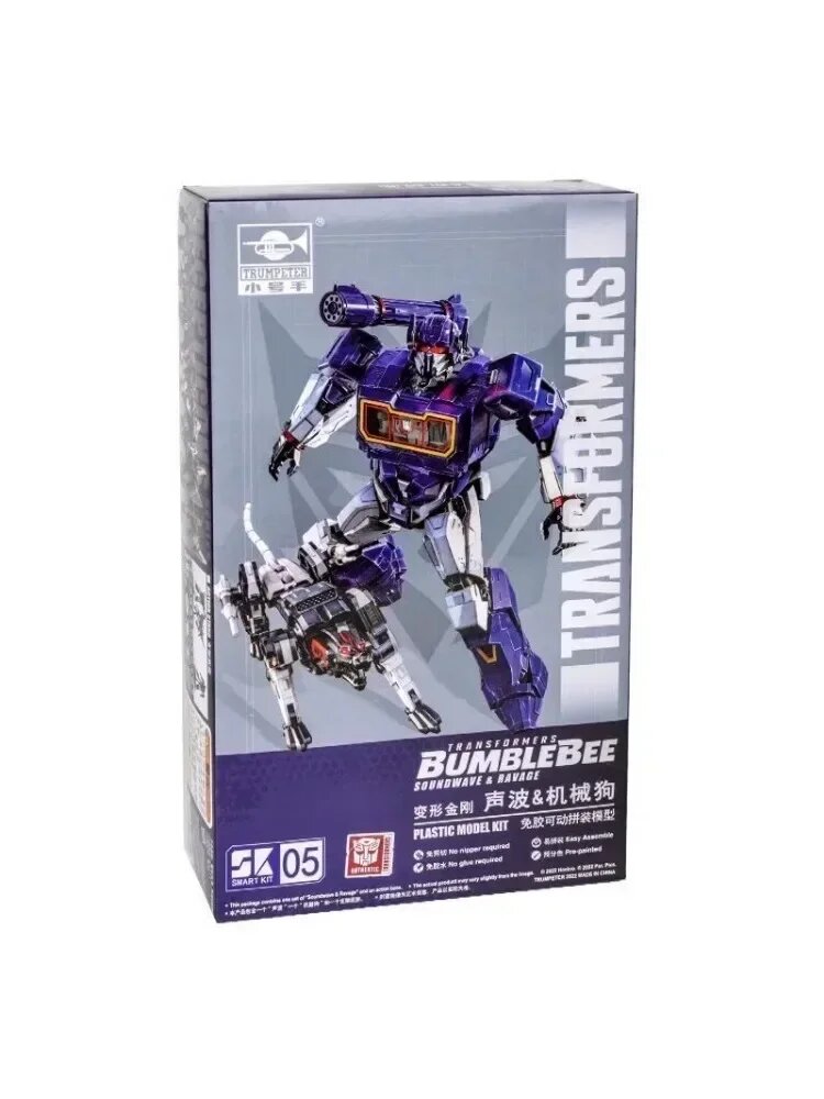 Трансформеры Trumpeter SK05 SoundWave и Ravage, в коробке