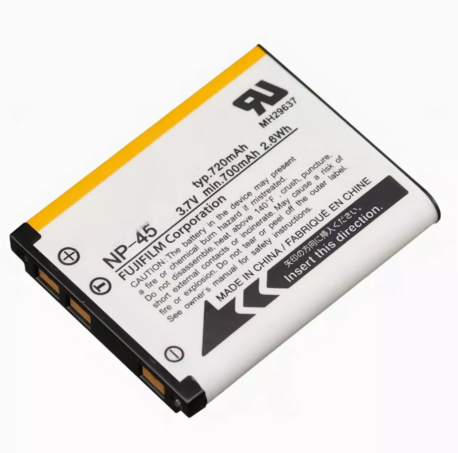 Аккумулятор MyPads 750mAh NP-45/NP-45A для Fujifilm FinePix J27-J40, JV110-JV500, Li-ion 3.7V