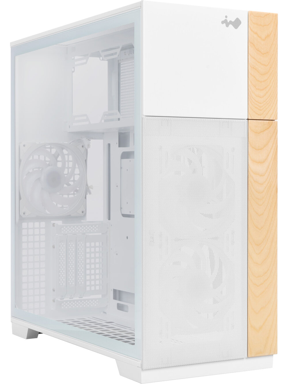 Корпус для ПК без БП INWIN F5 ARGB White (IW-CS-F5WHI-3AN140P)