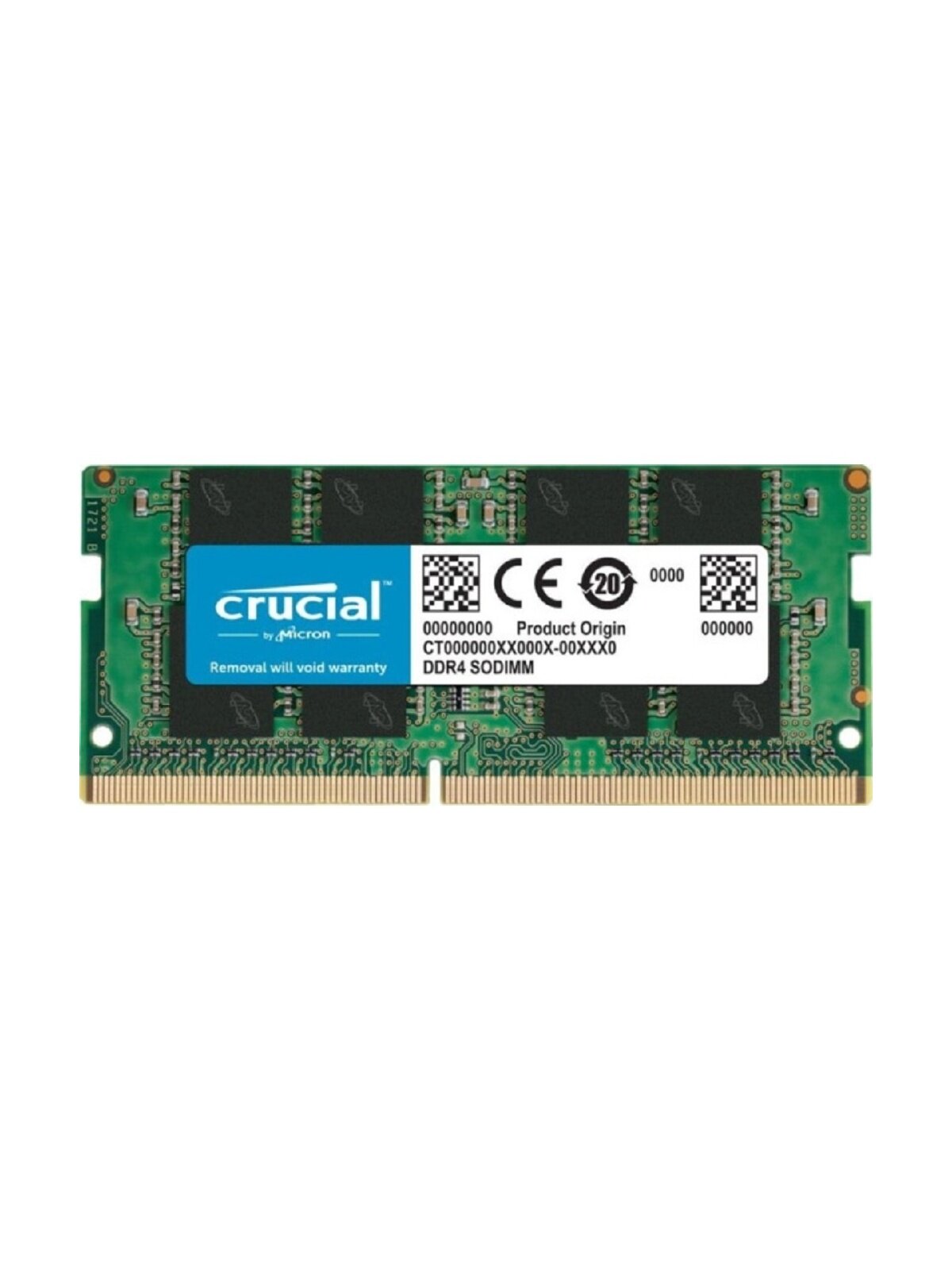 Crucial DDR4 SODIMM 16GB CT16G4SFS832A PC4-25600, 3200MHz OEM