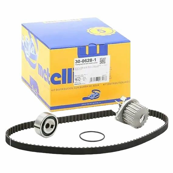 Водяной насос METELLI 30-0628-1 Citroen Berlingo, Xsara, Peugeot 106-405 1.4 85 -> в комплекте с зубчатым ремнем