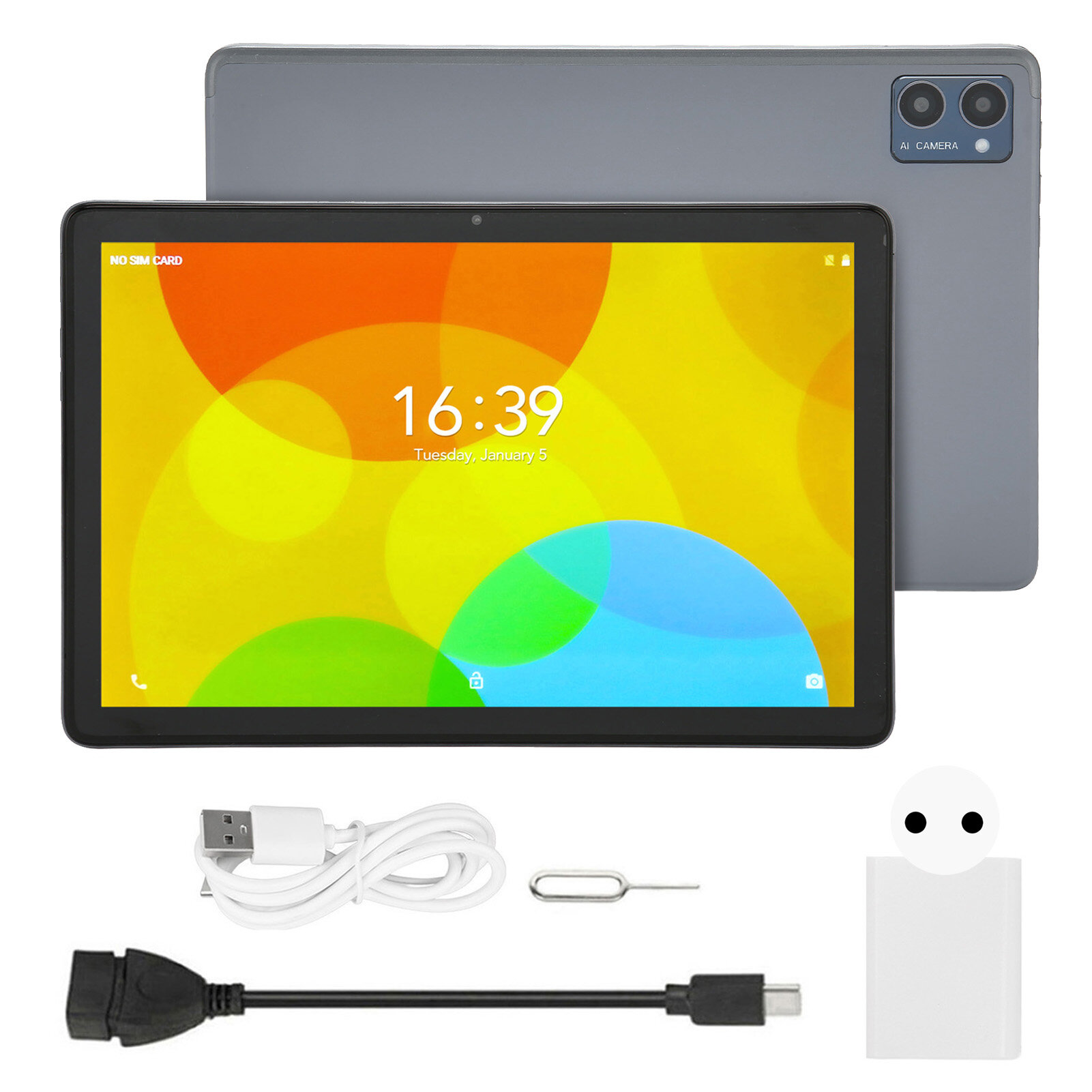 Планшет 10,1 дюйм HD IPS, 8 ГБ ОЗУ, 128 ГБ ПЗУ, 8ядерный, двойная камера, 4G LTE