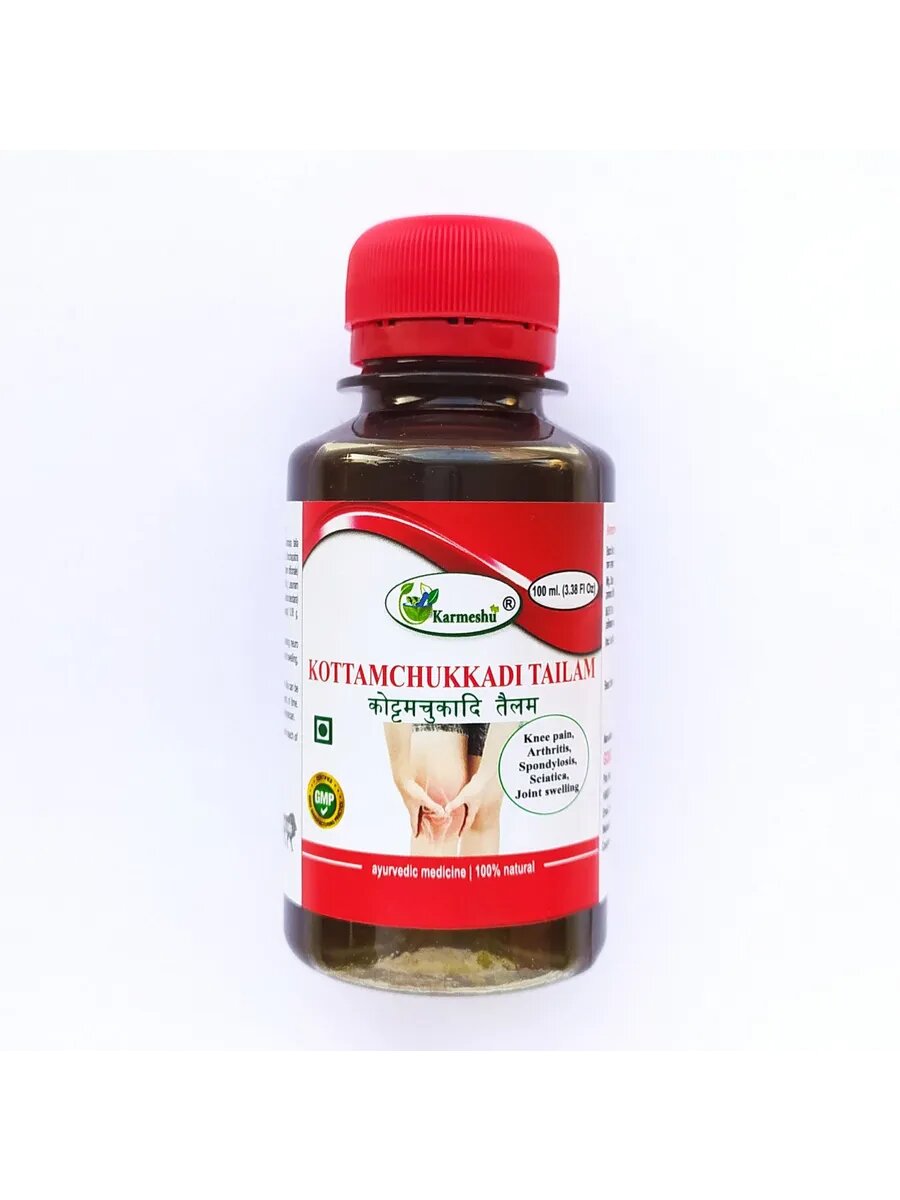 Масло Коттамчуккади 100мл Кармешу (Karmeshu)