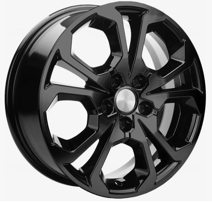 Диск колесный Carwel Ванда 242 (Arkana) 6,5x17 5x114,3 Dia66.1 ET50 цвет BK