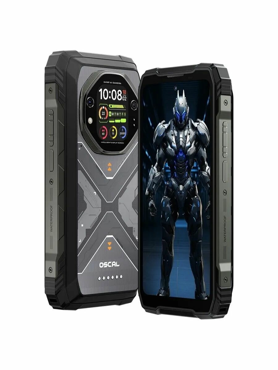 Смартфон Blackview Oscal TANK 1 12/256 ГБ, черный