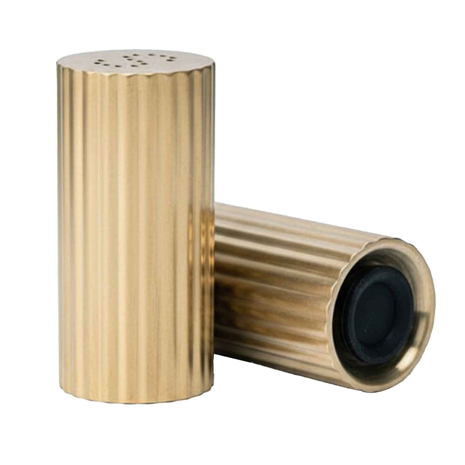 2шт Шейкеры Для Приправ Многофункциональные Дозаторы Приправ Из Нержавеющей Стали 304 для Соли Порошка Чили Сахарной Пудры Золото