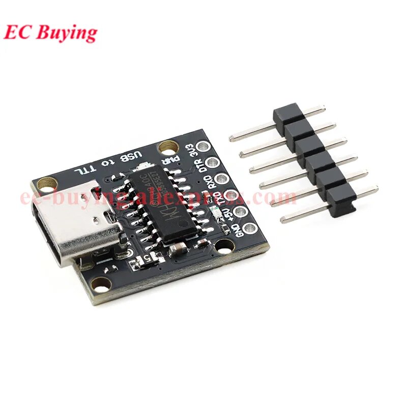 CH340E USB to TTL Type-C Модуль — фото 1